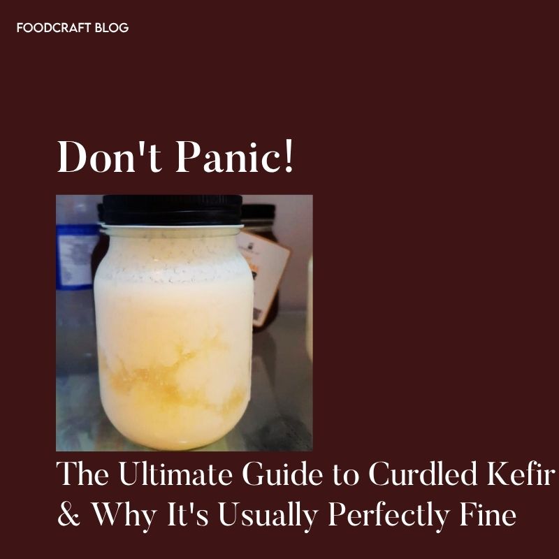 Curdled Kefir Guide: Why It's Safe & How to Fix It | FoodCraft ...