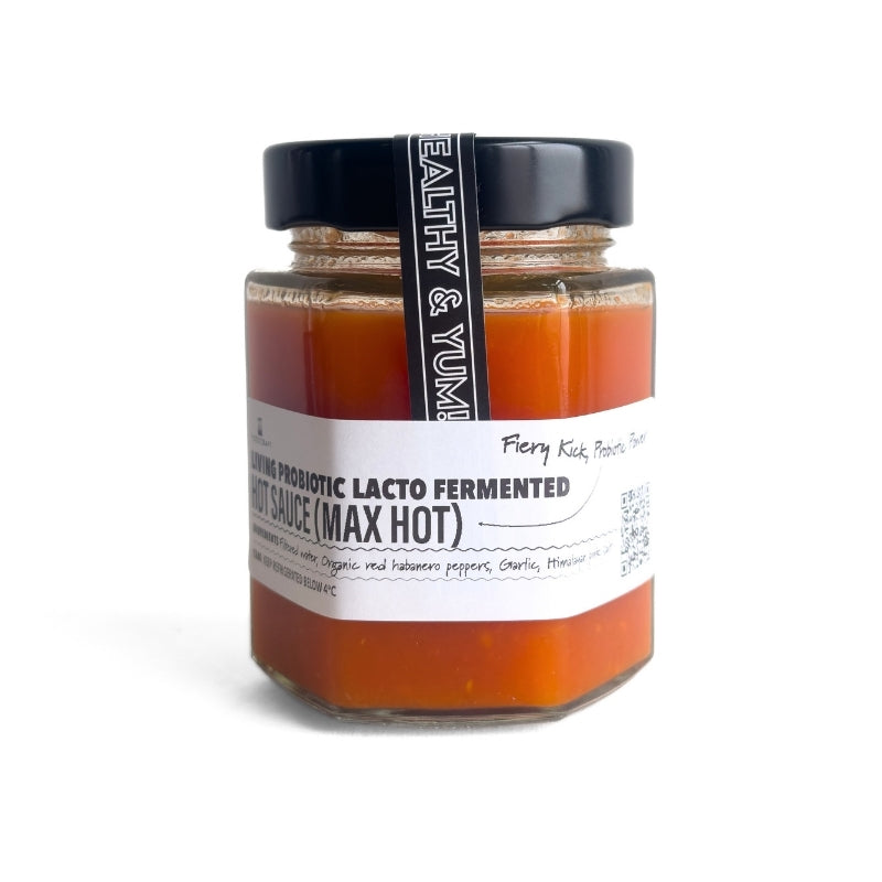 Lacto-Fermented Hot Sauce (MAX HOT) - 150g – FoodCraft Online Store