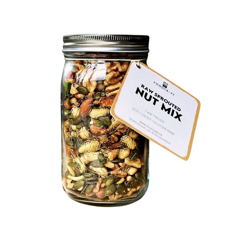 Raw Sprouted Nut Mix - 400g – FoodCraft Online Store