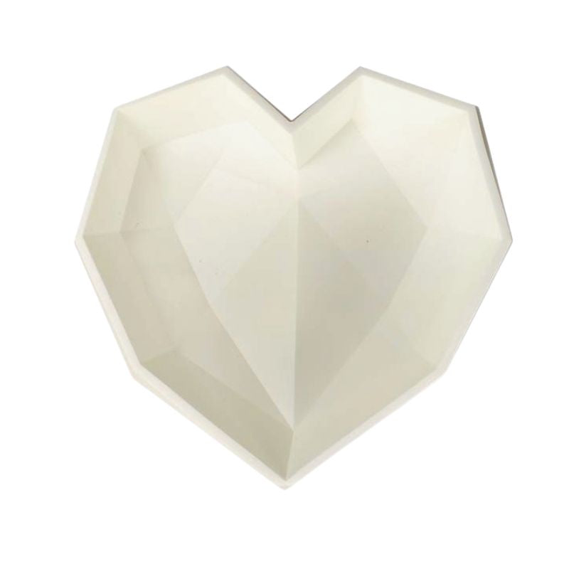 Silicone Geometric Heart Cake Mold — FoodCraft Online Store