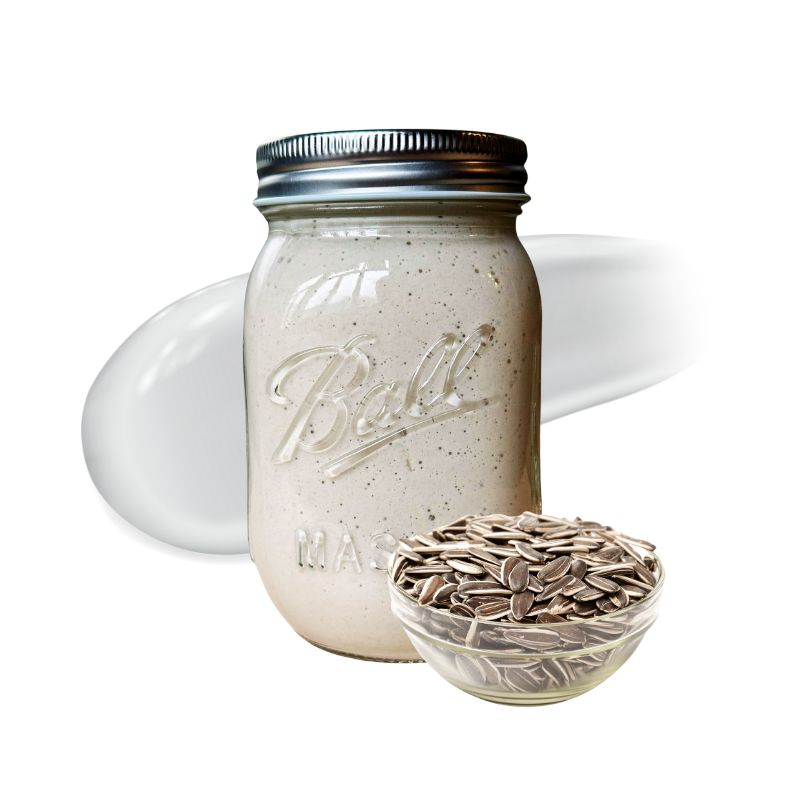 Sprouted Fresh Whole Sunflower Seed Milk Unsweetened (Extra Rich) - 40 ...